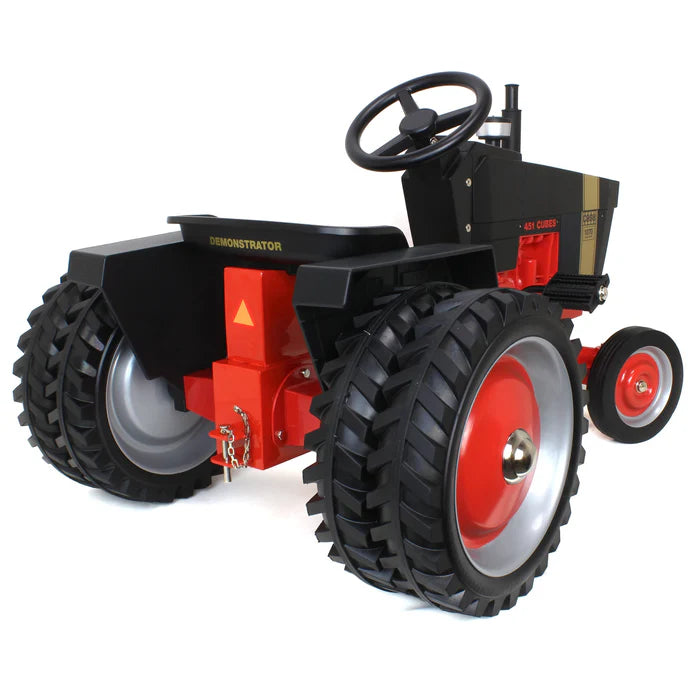 Case 1070 Agri King Black Knight Demonstrator Pedal Tractor- On Time P ...