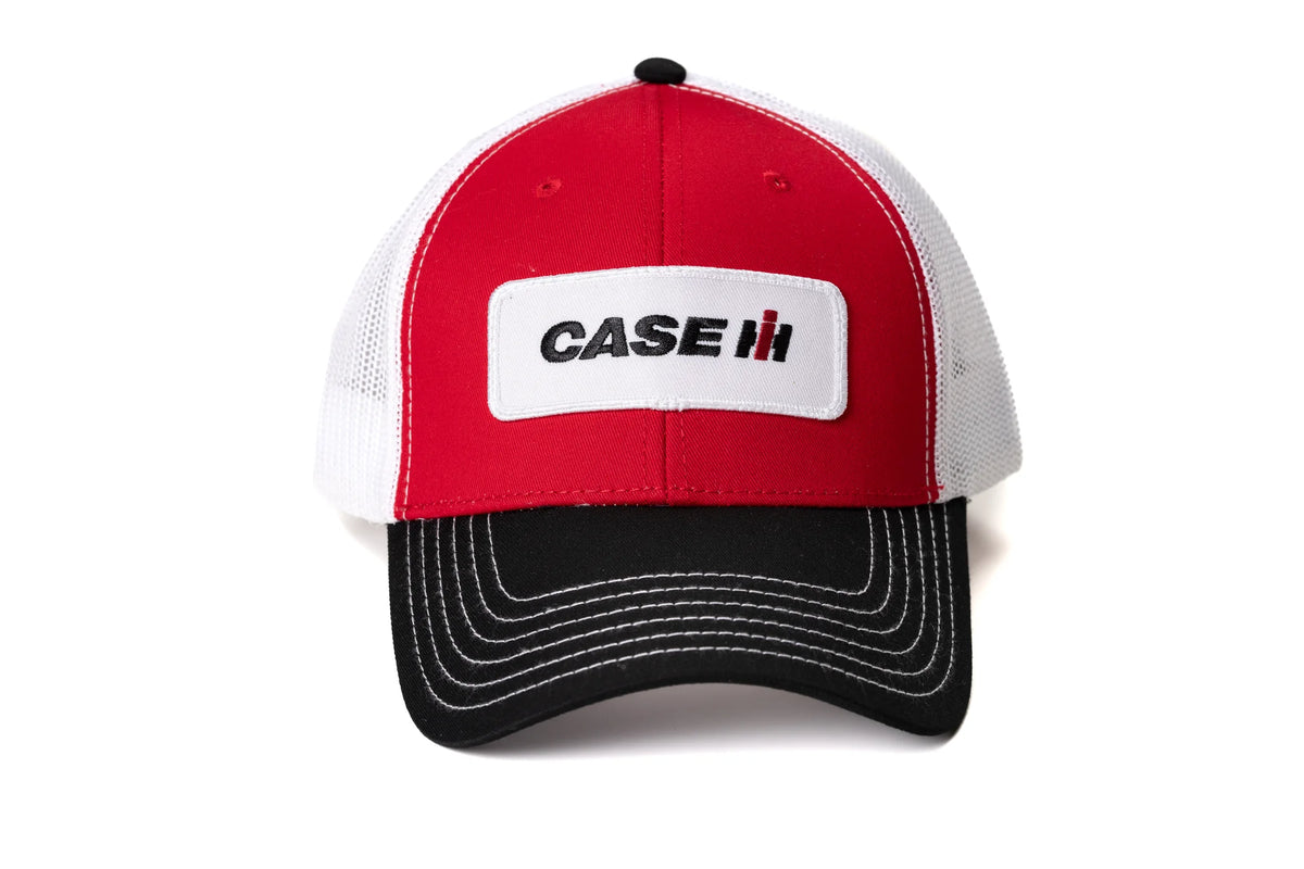 Case IH Mesh Back Logo Hat - Red, White & Black – Equipment Ontario
